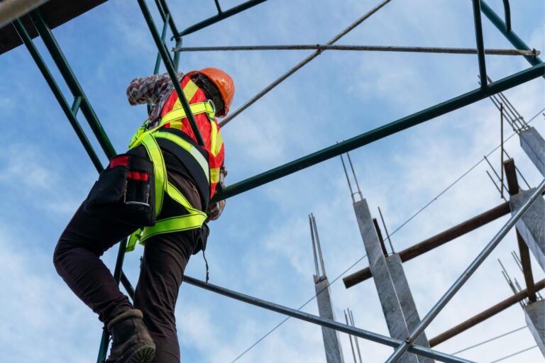 Marks Diverse Components Of A Fall Protection System